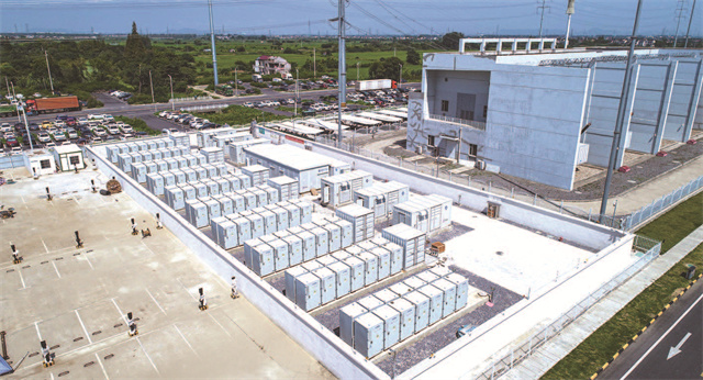 调节峰谷电 节约电费 常州最大电化学储能示范项目投运_中国江苏网